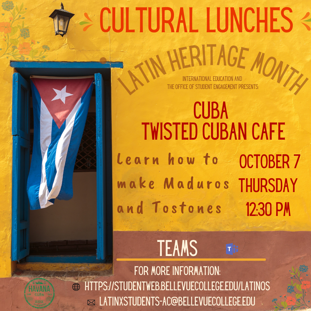 Cultural Lunches – Latino Heritage Month – Latino Students of Bellevue ...